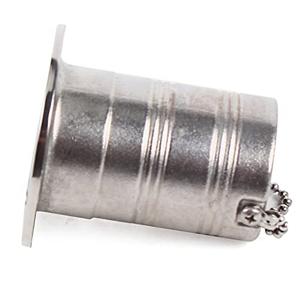 2" Keyless Cap Gas Fuel Tank 316 Stainless Steel Boat Marine Deck Fill/Filler for Boat Yacht RV Trucks Tractors