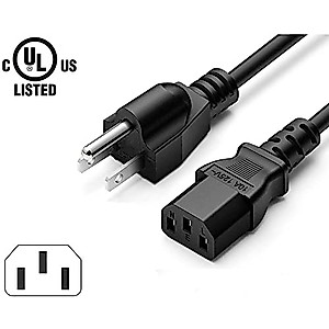 PPJ AC in Power Cord Outlet Socket Cable Plug Lead for Ampeg SVT-CL SVTCL Classic Bass Head Amp Guitar Amplifier
