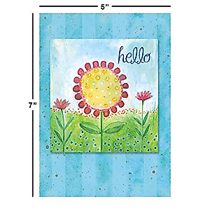 Current In This Together Friendship Greeting Cards Value Pack - Set of 16 (8 designs) Large 5 x 7 cards, Sentiments Inside, Thinking of You Cards, Envelopes Included