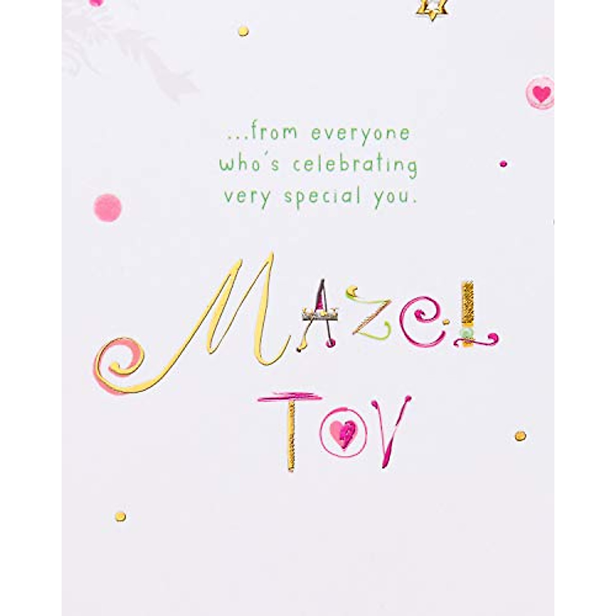 American Greetings Bat Mitzvah Card (Congratulations)