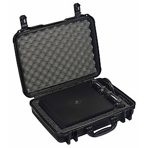 Case Club Waterproof Gaming Travel Case to fit PlayStation 4 Pro in Pre-Cut Foam