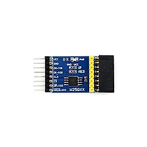 Waveshare Onboard Serial NOR Flash Memory W25Q128JV DataFlash Module Supports STM32F7 Series Quad-SPI Interface