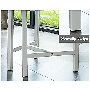 Office Business Hotel Lobby Dining Table Set, Office Table and Chair Set Hotel Reception Lounge Office Table and Chair Set 1 Table and 4 Chairs Leather 80cm Round Table Restaurant Kitchen Bedroom Leis