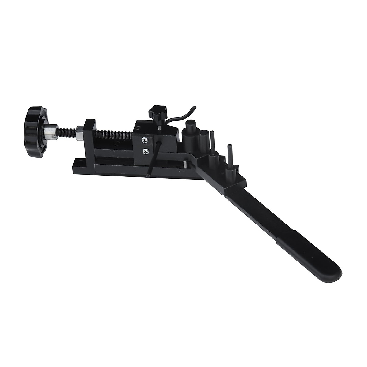 KAKA INDUSTRIAL MUB-1 Mini Universal Bender Forms Wire Flat Metal, metal bender ornamental, for Flat Round Stock, Hook, Clamp, Coil - Wire. Manual Mounting Mini Universal Bending Bender