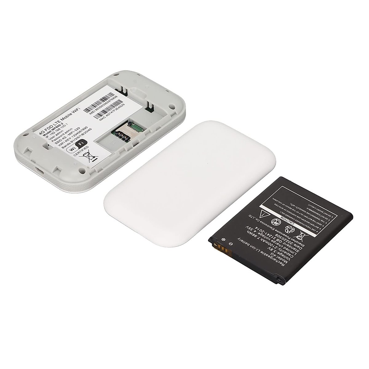 4G LTE Mobile Hotspot Device Portable Travel Routers SIM Card Router Unlocked Hotspot Router, Support 8 to 10 Users, Stability, for Home Office Travel