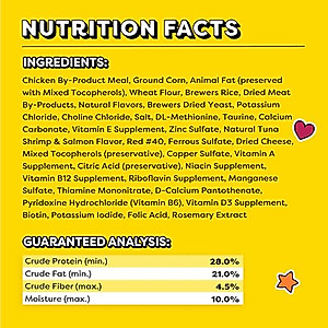 Temptations MixUps Crunchy and Soft Cat Treats Surfer's Delight Flavor, 16 oz. Tub