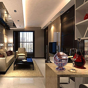 K COOL Windproof Ashtray with Lids Portable Cigarette Ashtray for Outdoor Indoor Metal Smoking Ashtray for Home Office Decoration Nice Gift Men Women(Navy blue-red rose)