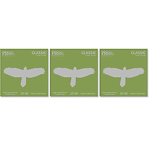 PRS Classic Electric Guitar Strings - .010-.046 Light 3-pack