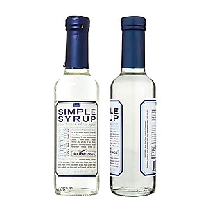 Stirrings Pure Cane Simple Syrup Cocktail Mixer, 12 ounce bottle | Pack of (1) |
