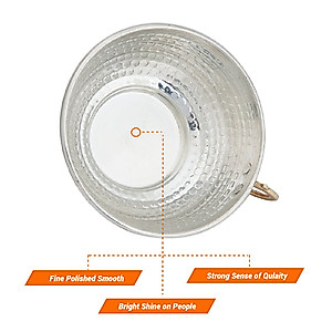 JAIRESTONE Copper Shaving Bowl and Cup - Turkish Hand Hammered Shaving Bowl - Safety Razor and Brush Holder - Traditional Shaving Cup - Lather Bowl for Shaving - Barbers Shop Utensil