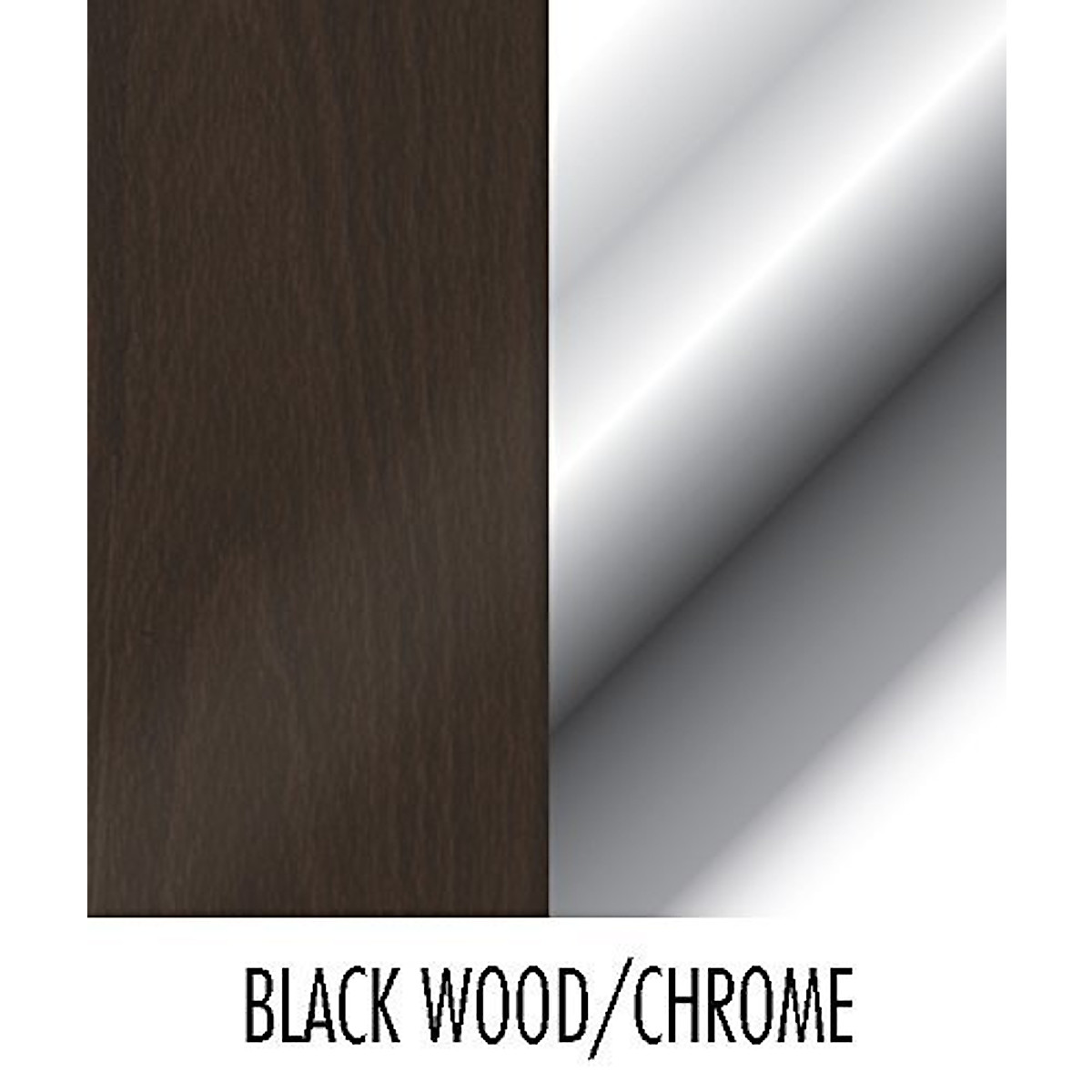 Spectrum Diversified Four Hook Rack, Modern Entryway Organizer & Wall Décor Wall-Mounted Key Holder & Organizer for Hanging Car & House Keychains, 4, Black/Chrome