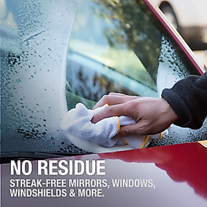 NOCO Squeaky E800 16 Oz Professional-Grade Automotive Aerosol Car Glass Cleaner Spray Can with Streak-Free Fasting Acting Foaming Action