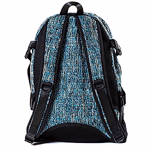 DIME BAGS Urban Hemp Backpack | Original Hemp Backpack for All Genders | Includes Secret Pocket & Removable Airtight Poly Bag (Glass)
