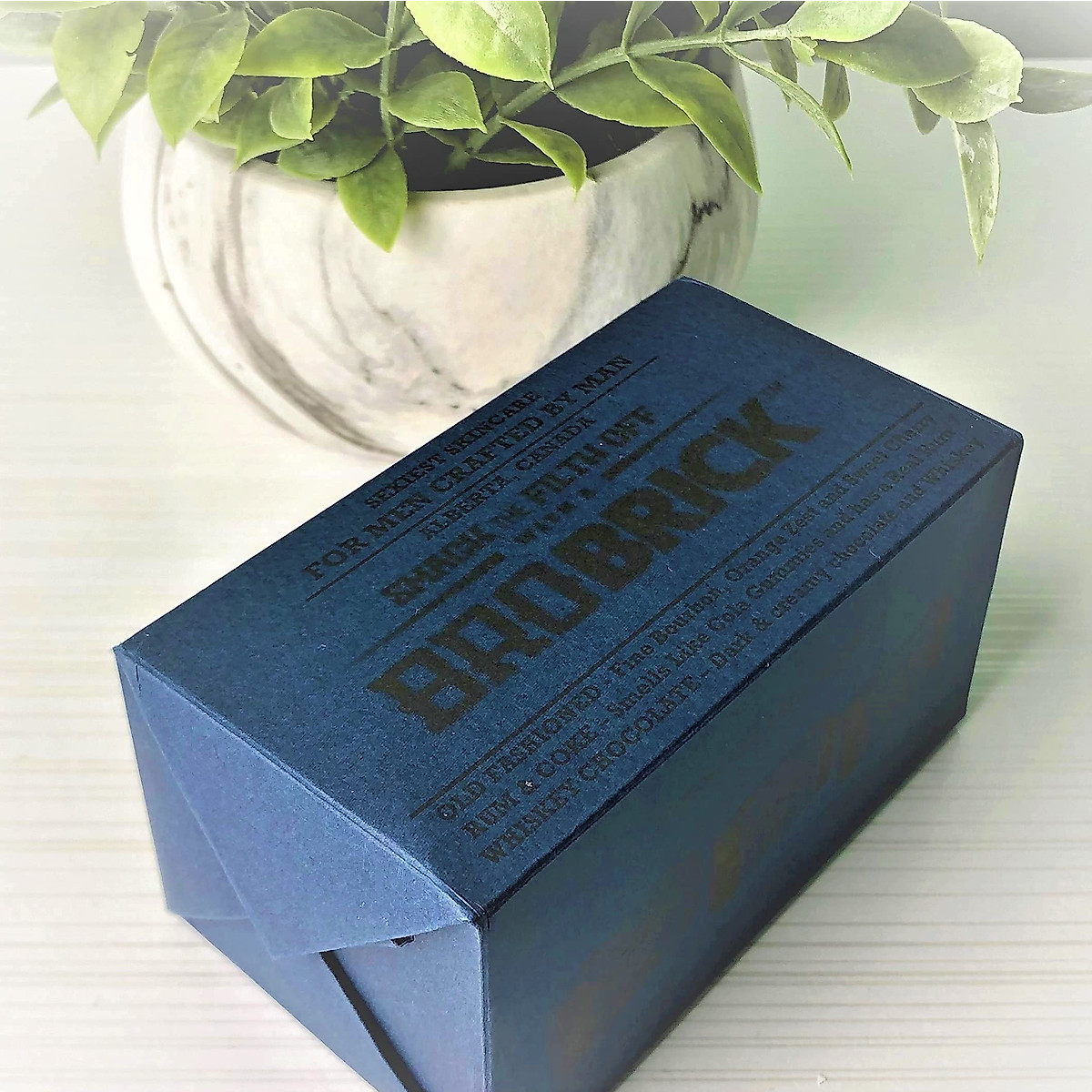 BRO BRICK VEGAN SOAP FOR MEN, BAR MIXOLOGY TRIO THREE PACK - RUM & COKE, OLD FASHIONED, WHISKEY CHOCOLATE - 100% VEGAN ALL NATURAL ECO FRIENDLY SOAP FOR ALL MEN | VEGAN MAN SOAP | BODY WASH | BEARD TREATMENT