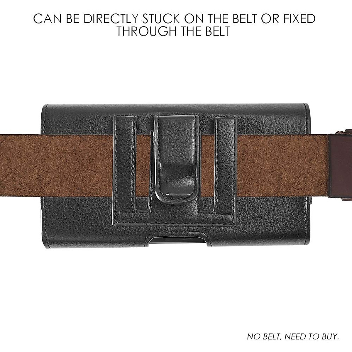 Horizontal Cellphone Belt Clip Hip Holster Pouch Bag for Sony Xperia 10 III Lite, Xperia 1 III, Xperia 5 III, Xperia 10 III