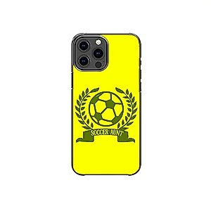 Soccer Aunt Funny Sarcastic Pattern Art Design Anti-Fall and Shockproof Gift iPhone case (iPhone XR)