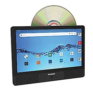 Sylvania 10.1" Quad Core Tablet/Portable DVD Player Combo, 1GB/16GB, Android, SLTDVD1024