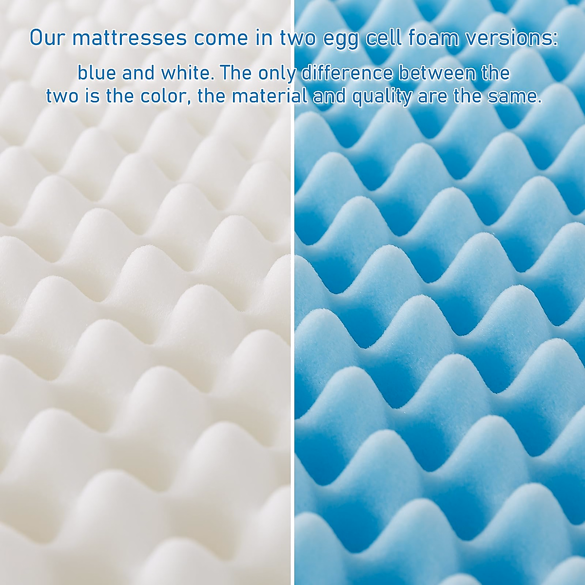 WhatsBedding 3 Inch Memory Foam Mattress Topper Queen Size with Soft Cover, Memory Foam Bed Topper with Removable & Washable Cover Rayon from Bamboo for Back Pain (80x60x3in)