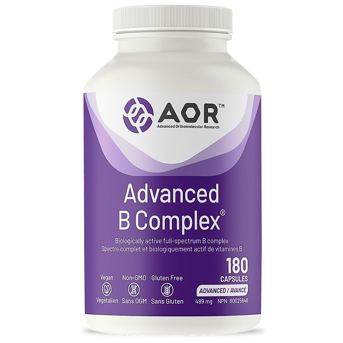 AOR SPO Aor Advan.B Complex Cap, 180 EA