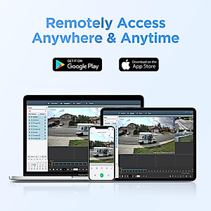 PANOOB 4K Wired POE Security Camera System, 16 Channel NVR 4K with 4TB HDD, 8PCS 4K Surveillance PoE IP Cameras Wired with Person Vehicle Detection,Built-in Micphone,100Ft IR NightVision, PD0816-4K