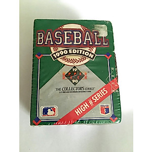 1990 Upper Deck Baseball High Series Factory Sealed Box (100)