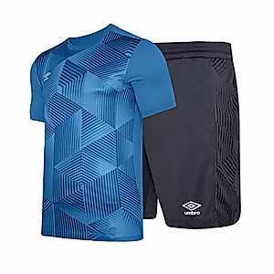 Umbro Mens Maxium Football Kit (XL) (Blue Jewel/Black)