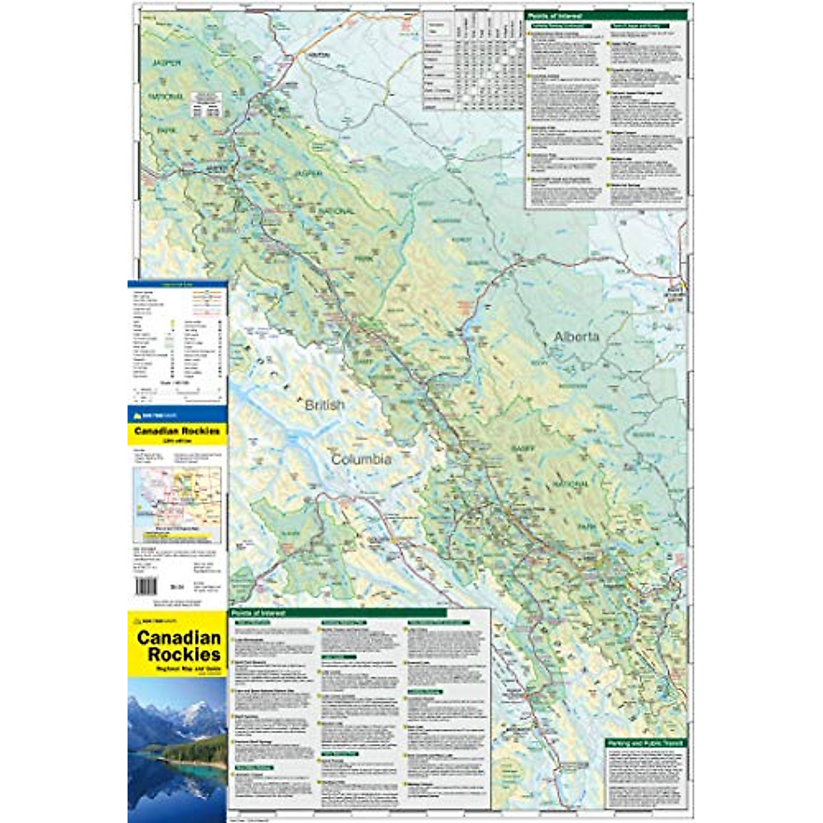 Canadian Rockies Map