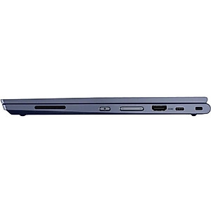 Lenovo ThinkPad C13 Yoga Chromebook Enterprise, AMD Ryzen 7 3700C, Radeon Graphics, 16GB RAM, 256GB Storage, 13.3" FHD Touch Display, Chrome OS with Chrome Enterprise Upgrade, 20UX001SUS, Abyss Blue