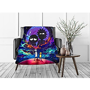 Anime Blanket for Adults Throw Blanket for Kids Ultra Soft Throw Blankets Flannel Blankets Printed Toddler Bed Blankets Weighted Blankets for Adults All Season 50"X 40"