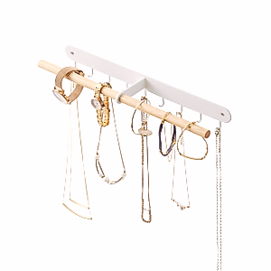 YAMAZAKI home 2513 Wall Accessory Rack, One Size, White