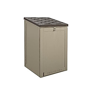 Cosco Outdoor LIving BoxGuard®, Large Lockable Package Delivery and Storage Box, 6.3 cubic feet, Tan