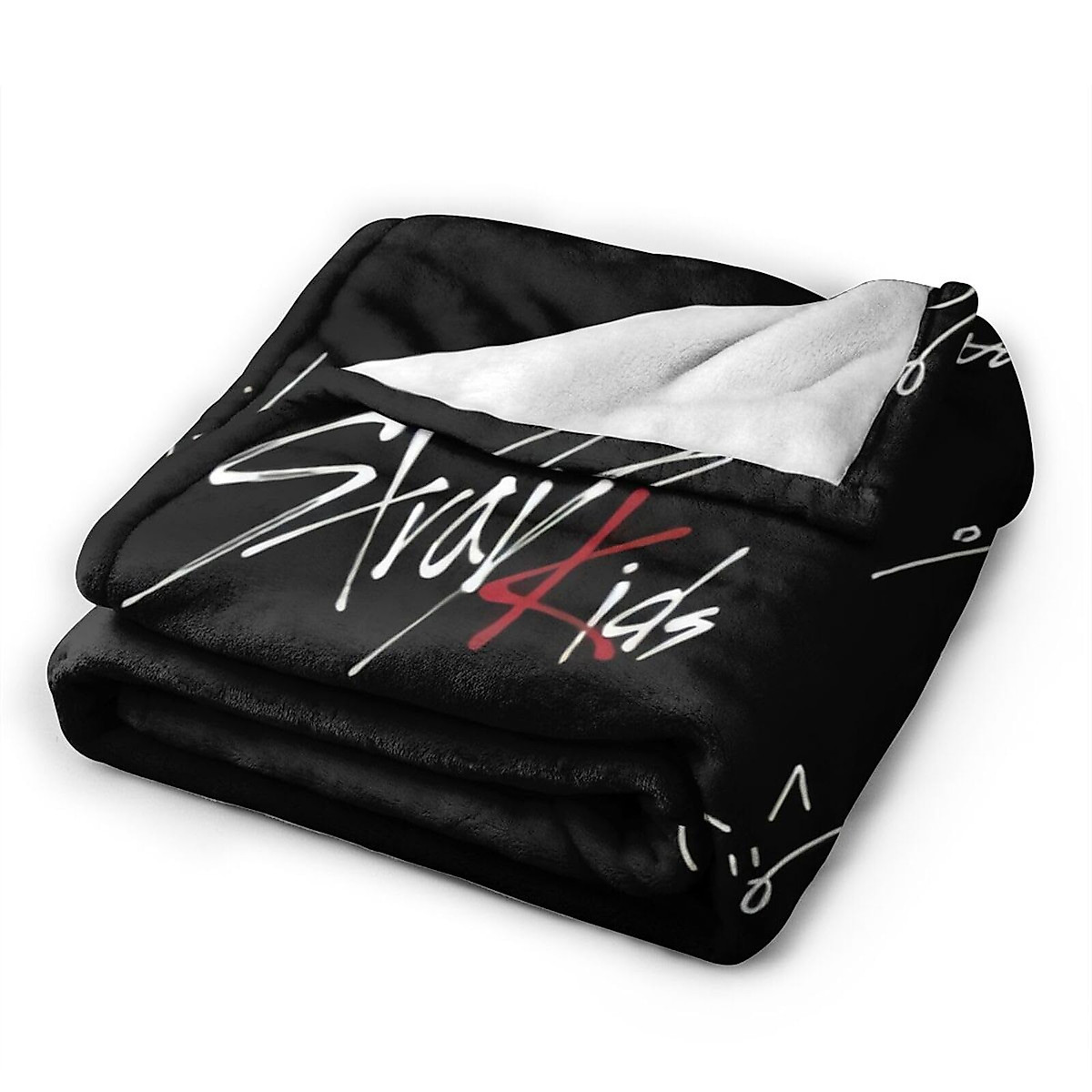 Stray Kids Soft and Comfortable Wool Fleece Throw Blankets Yoga Blanket Beach Blanket Suitable for Home and Tourist Camping