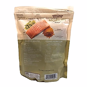 Heritage Ranch Mobility Salmon Jerky Style Dog Treat That are Grain Free for Small and Large Dogs That Help Supports Hip & Joint Wellness, One - 10oz Bag