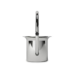 Umbra Quench Stainless Steel Watering Can, Pot for Outdoor or Indoor Plants, Medium