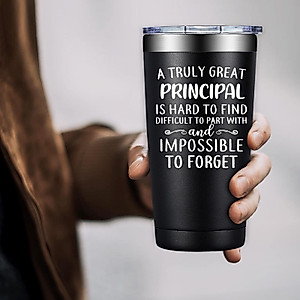 DOEARTE Principal Gifts - Principal Appreciation Gifts for Men - Principals Day, Teachers Appreciation Day, Christmas Gift for Principals - 20oz Tumbler
