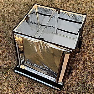 SAMC Pizza Food Delivery Bag Bundle with Rear Rack for Motorcycle Delivery Drivers