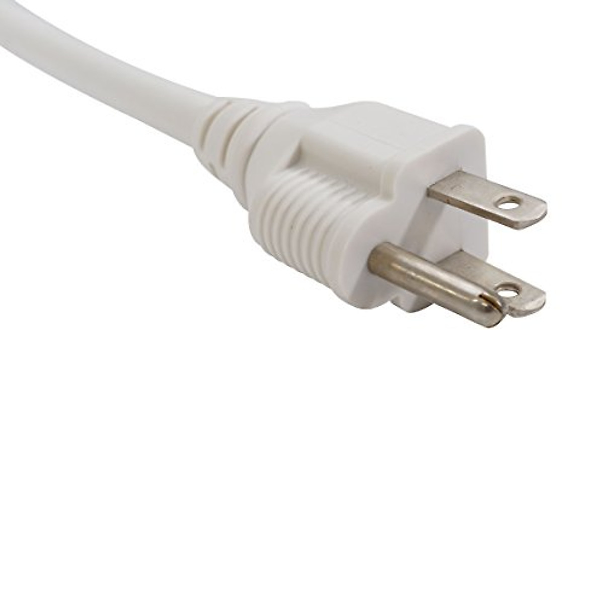 Otimo 6Ft 8-Outlet Surge Protector 15A, 90J -- 6 Foot Power Cord with 8 Outlets on Strip (White)