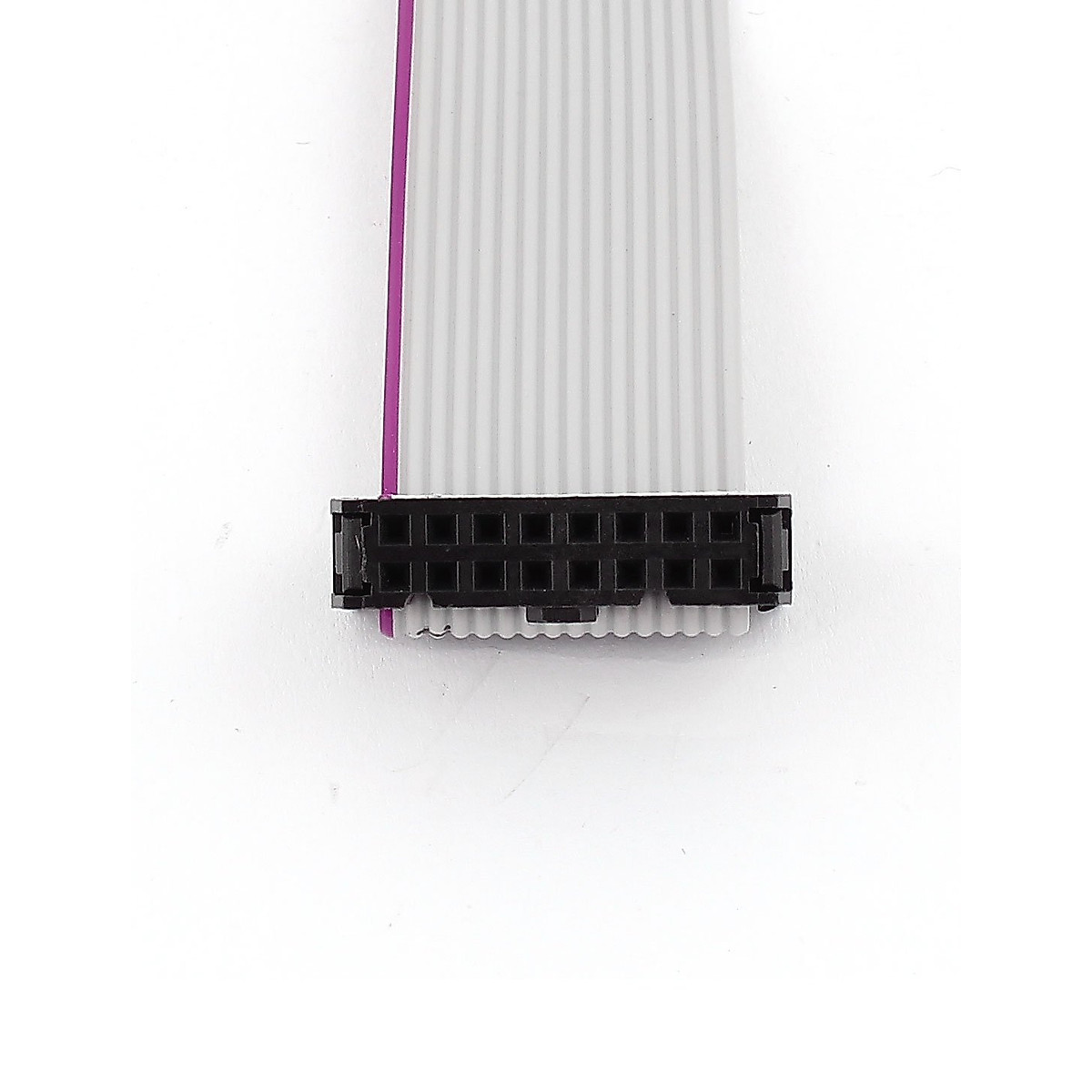 uxcell 2pcs FC16P IDC 16-Pin Hard Drive Extension Wire Flat Ribbon Cable 30cm