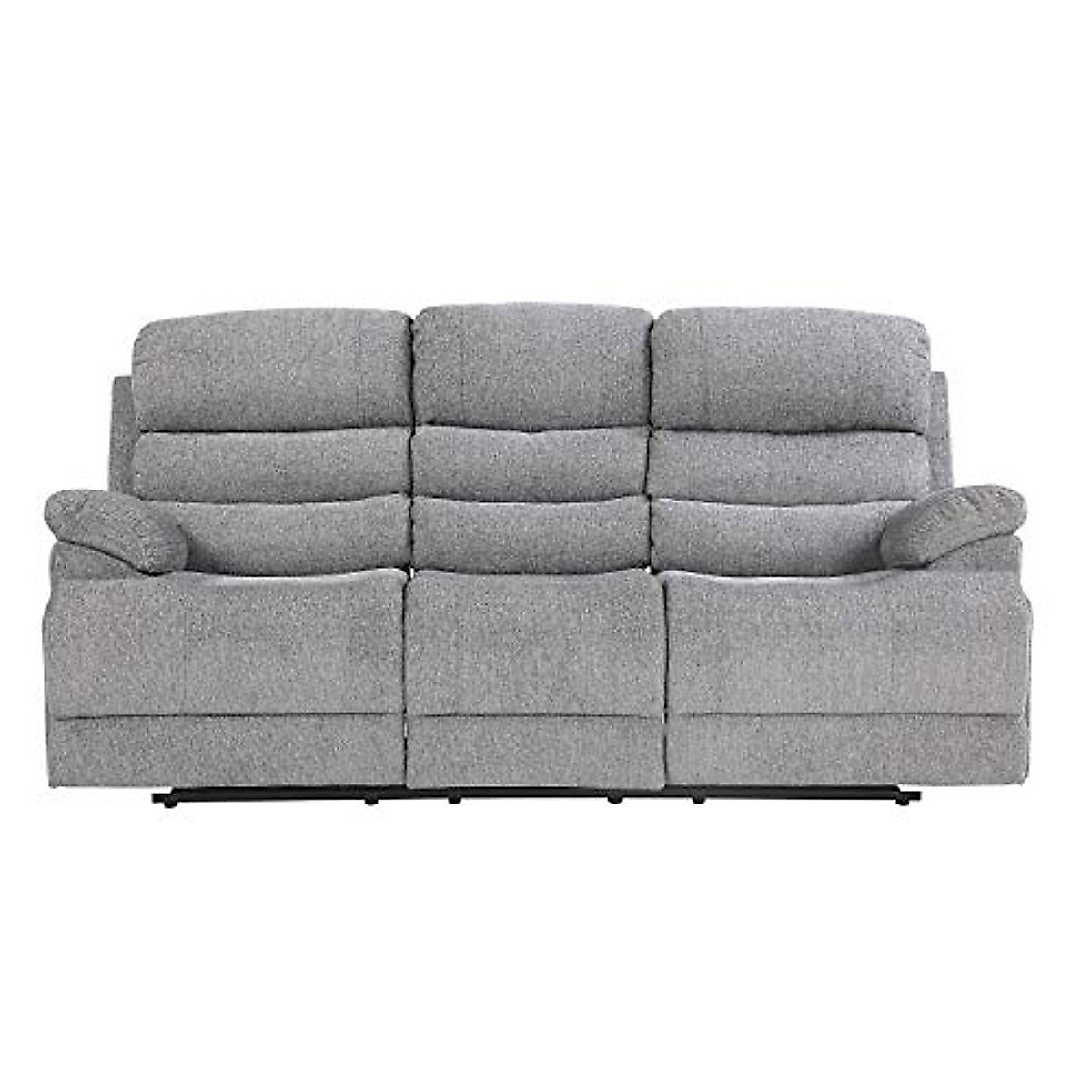 Lexicon Betong Power Double Reclining Sofa, Smoke Grey