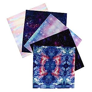 5PCS 19.7" x 19.7" Quilting Fabric Sewing Fabric Patchwork Printed Fabric Scraps Cotton Fabric for Sewing and Quilting