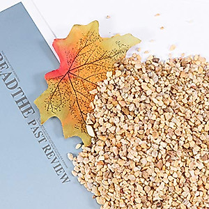 POPETPOP 500g Aquarium Ecological Sand Bottom Stone Pebble Gravel Fish Turtle Tank Vase Filler Landscape Bottom Stone Rocks Ornaments Decorations