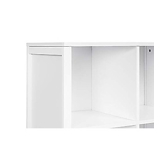 Babyletto Hudson Cubby Bookcase in White