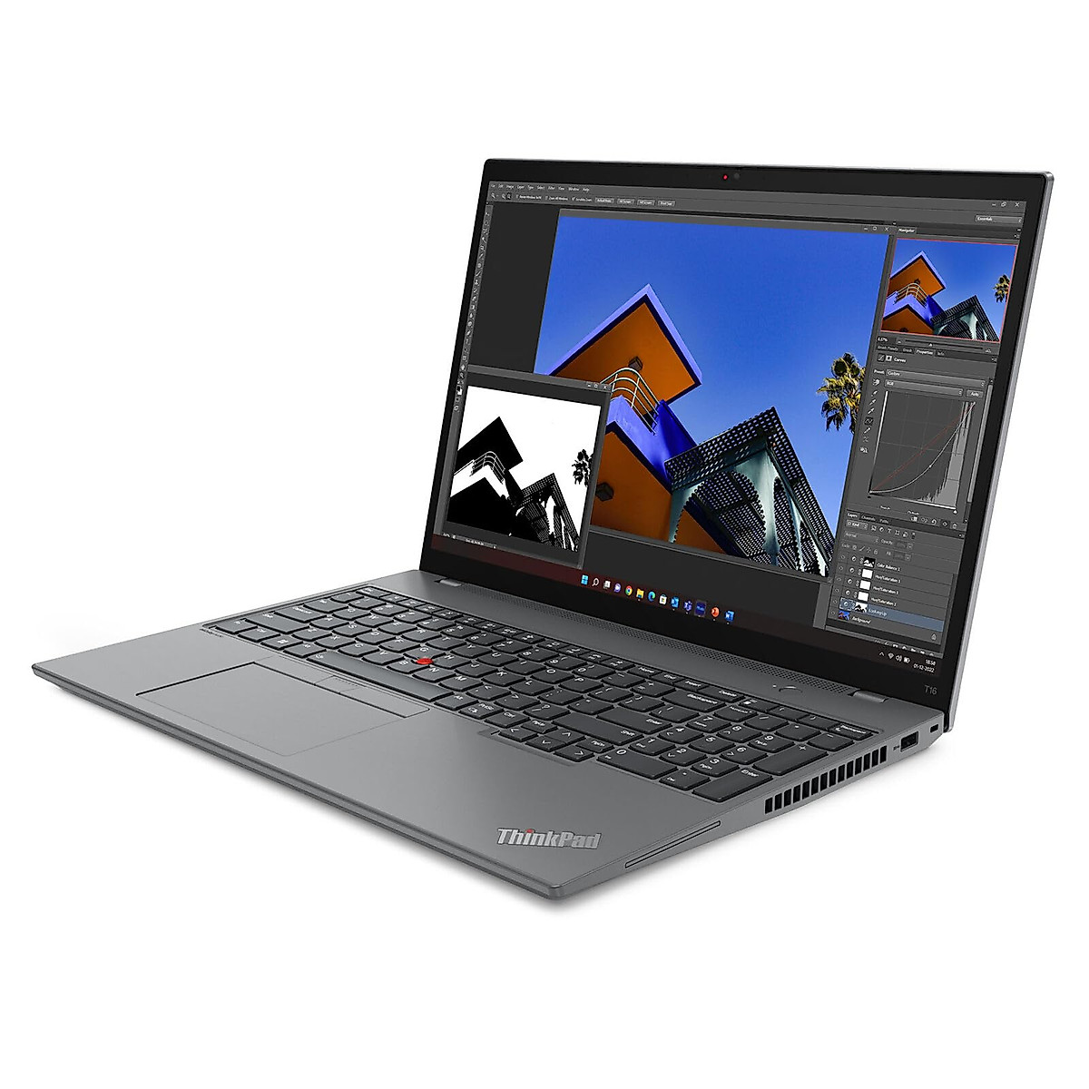 Lenovo ThinkPad T16 Gen 2 Intel Core i7-1355U, 16" WUXGA (1920 x 1200) IPS 300nits Touch Screen, 32GB RAM, 1TB SSD, Backlit KYB Fingerprint Reader, Windows Pro