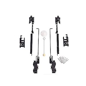Sunroof Track Assembly Repair Kit for Ford F150 F250 F350 F450 Expedition Lincoln Navigator Mark LT 2000-2016 | Best Sun Roof Replacement Track Parts for F-150 Truck | Premium Car Accessories