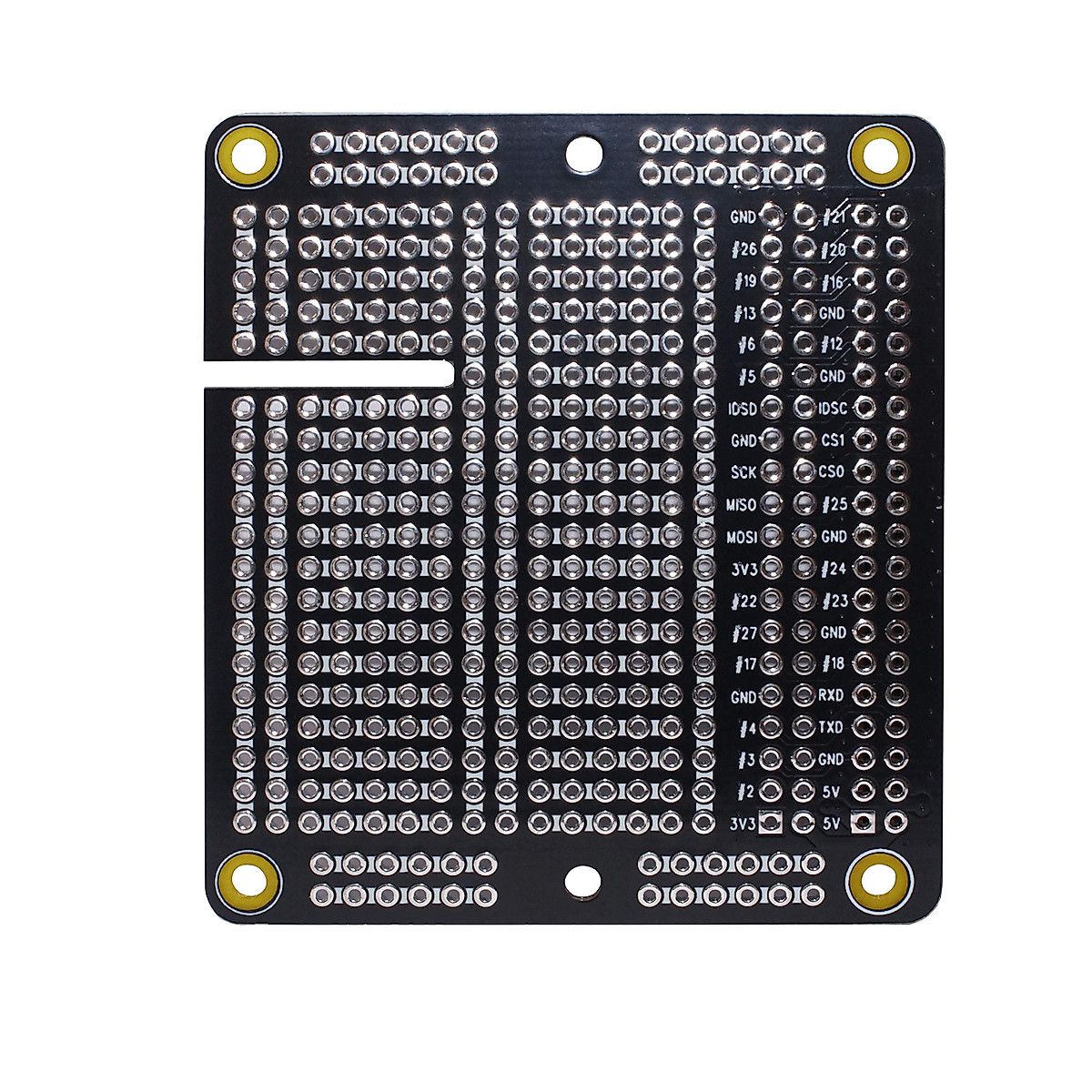 MakerSpot Prototyping Board for Raspberry Pi 2 Pi 3 A+ B+ Pi4 v2.2 Soldered with Female Connectors with Pin Header Set in Extra Long & Short Length