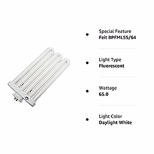 Feit Electric 06565 - FML65/65K Triple Tube 4 Pin Base Compact Fluorescent Light Bulb