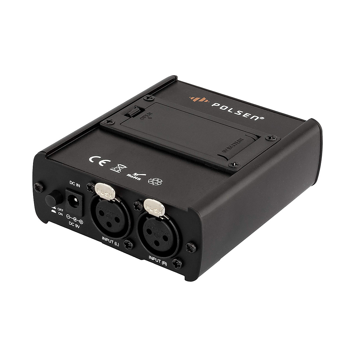 Polsen PMA-2B Stereo Personal in-Ear Monitor Amplifier