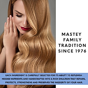 Mastey Paris Professional Cream Hair Care, Sulfate Free, Lipid & Amino Acid Fortified, with UV Blocking Antioxidants - 33 fl oz