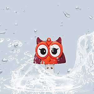 GARRULAX USB Flash Drive, 8GB / 16GB / 32GB USB2.0 Cute Animal USB Memory Stick Date Storage Pendrive Thumb Drives for Kids Children Collegue Student(64GB, Owl)