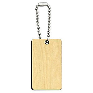 Everyday I'm Brusselin' Brussels Sprouts Hustling Funny Humor Wood Wooden Rectangle Keychain Key Ring